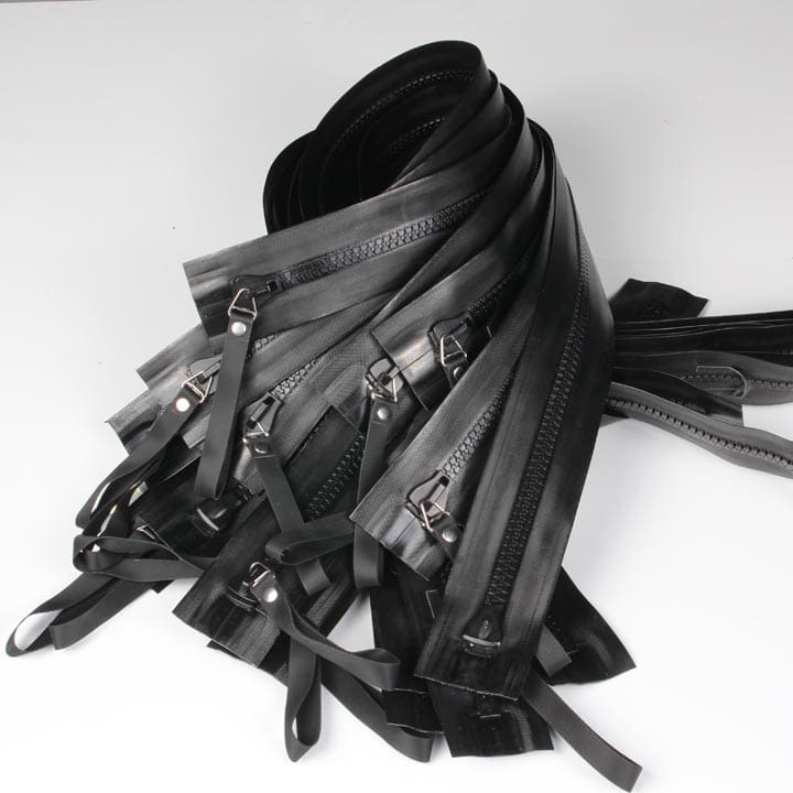 YKK Plastic Dry Zip fitted into membrane drysuit - Seaskin Drysuits ...